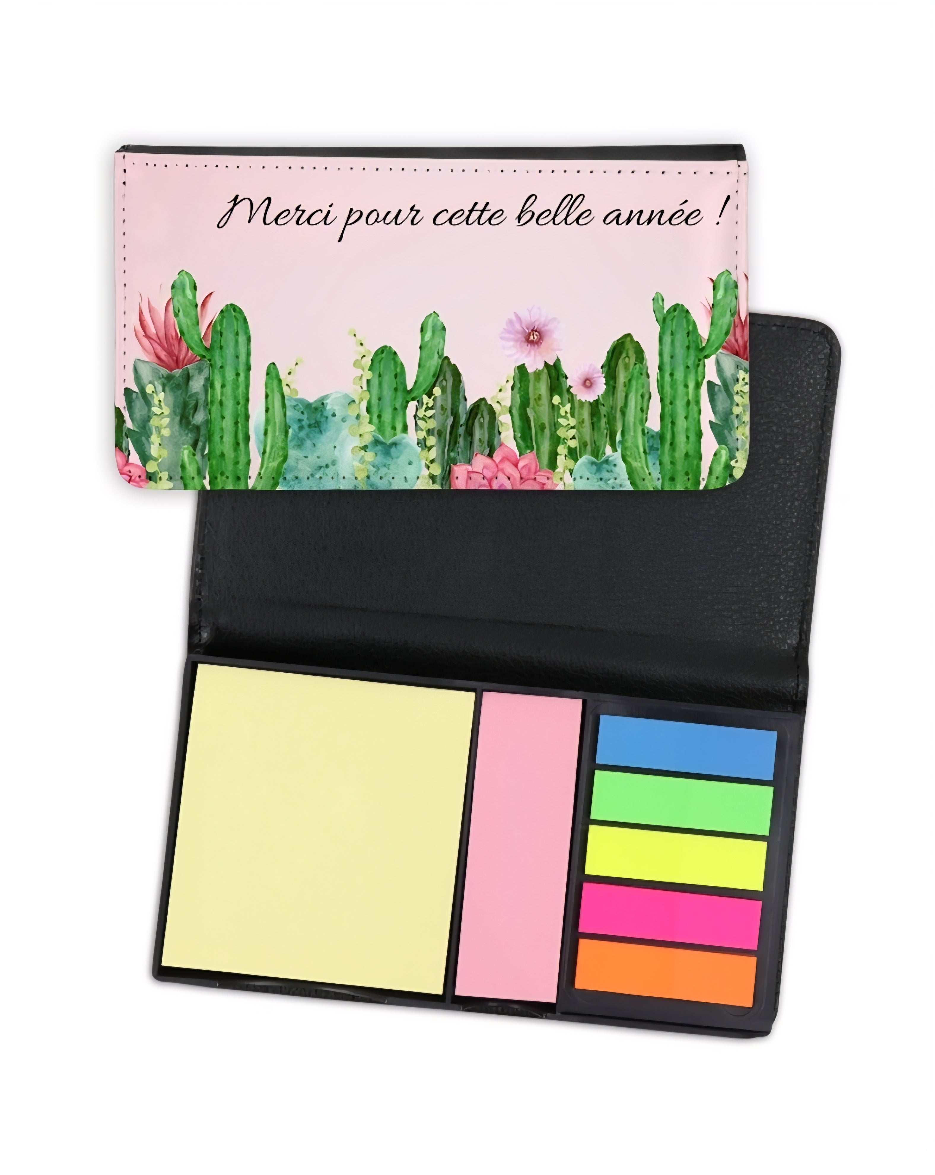 Étui à post-it - Merci pour cette belle année – Création Maéva