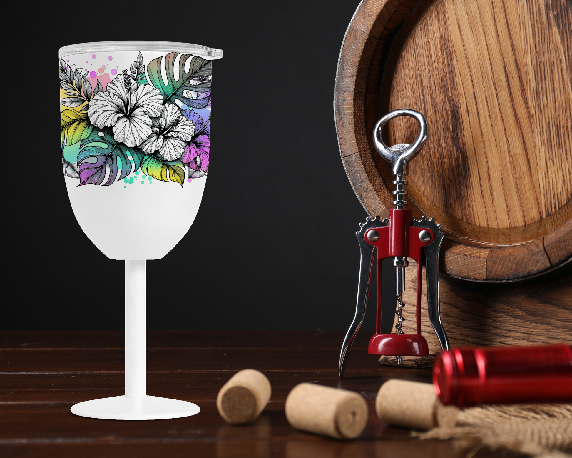 Coupe vin isotherme - Aloha – Création Maéva