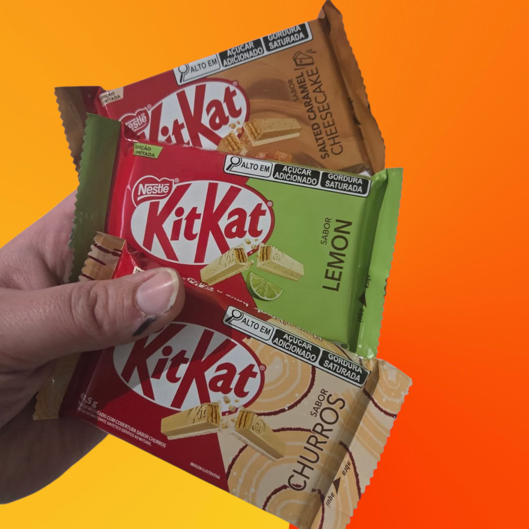 Barre chocolaté Kit Kat – Création Maéva